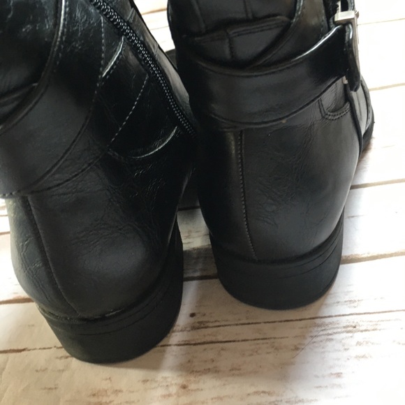 Wear Ever | Shoes | Wear Ever Savannah Knee High Wide Calf Boots Sz 7m ...